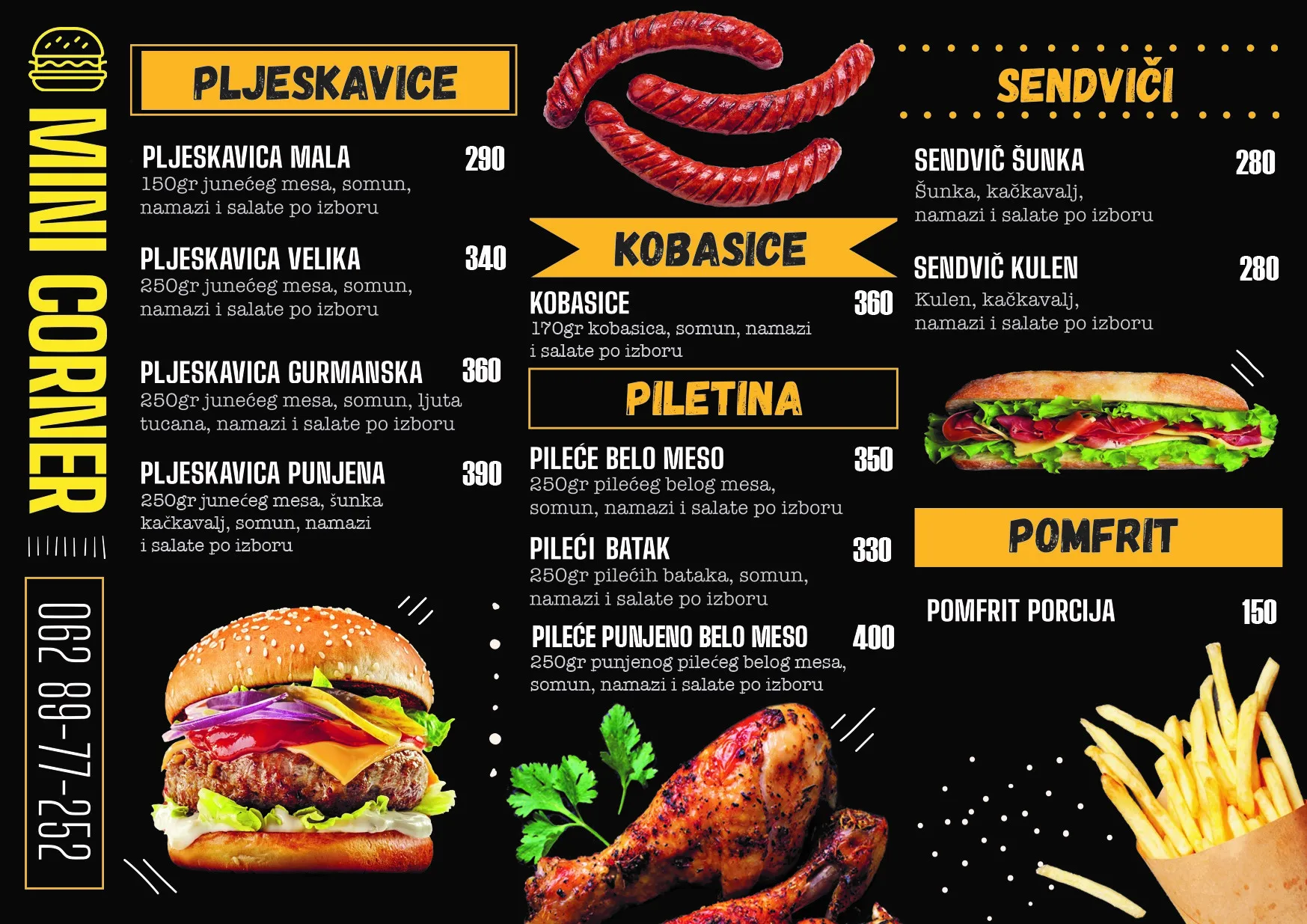 Mini Corner - Roštilj na ćumur Šimanovci